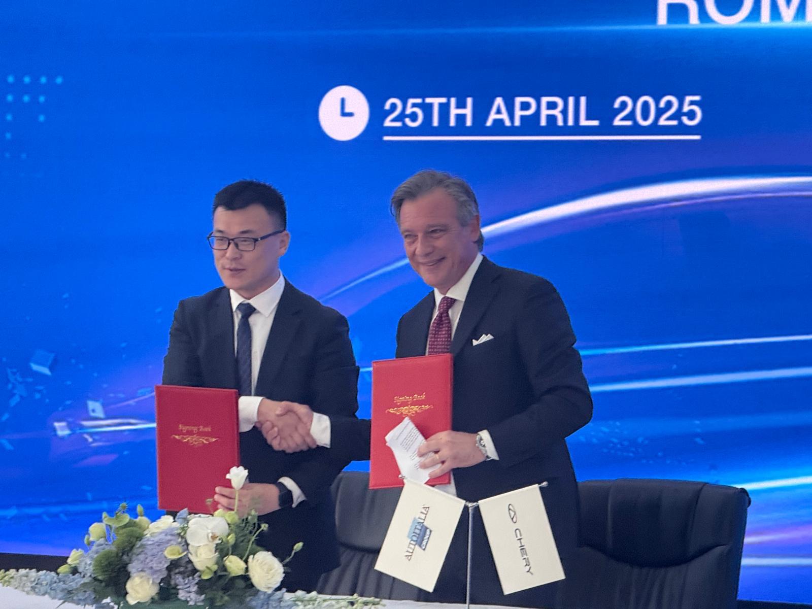 Chery se lansează oficial în România, prin parteneriatul semnat cu ...